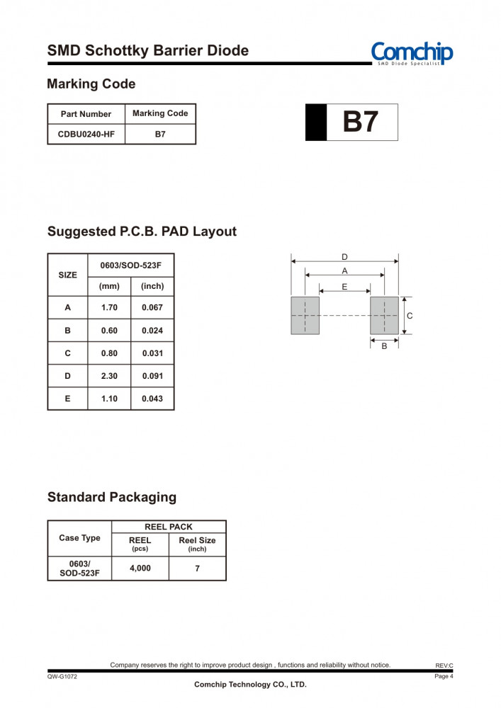 CDBU0240-HF datasheet page 4