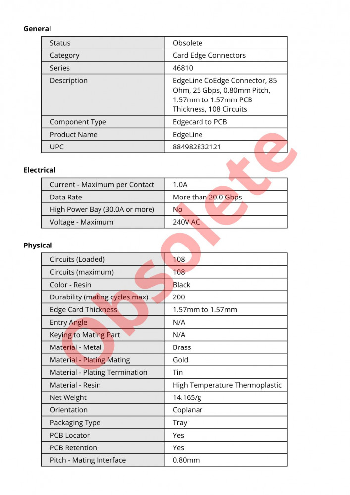 MOLEX 468100011 technical document page 2