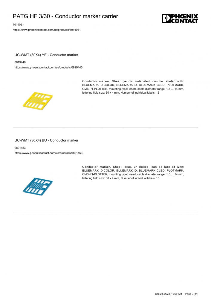 Phoenix Contact 1014061 document page 9
