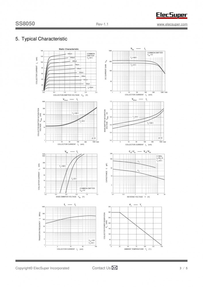 SS8050 datasheet page 3