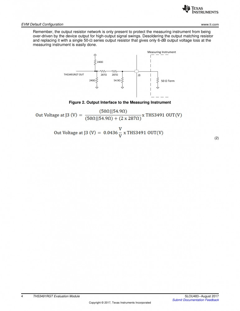 THS3491RGT EVM document page 4