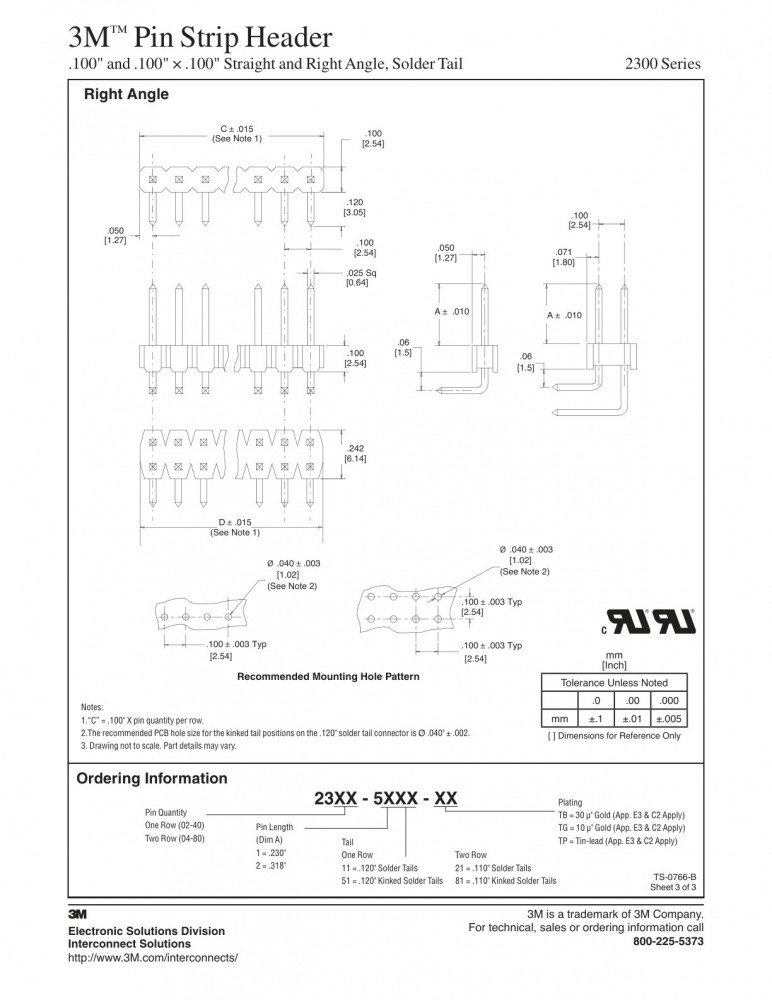 3M 2380-6121TG technical document page 3