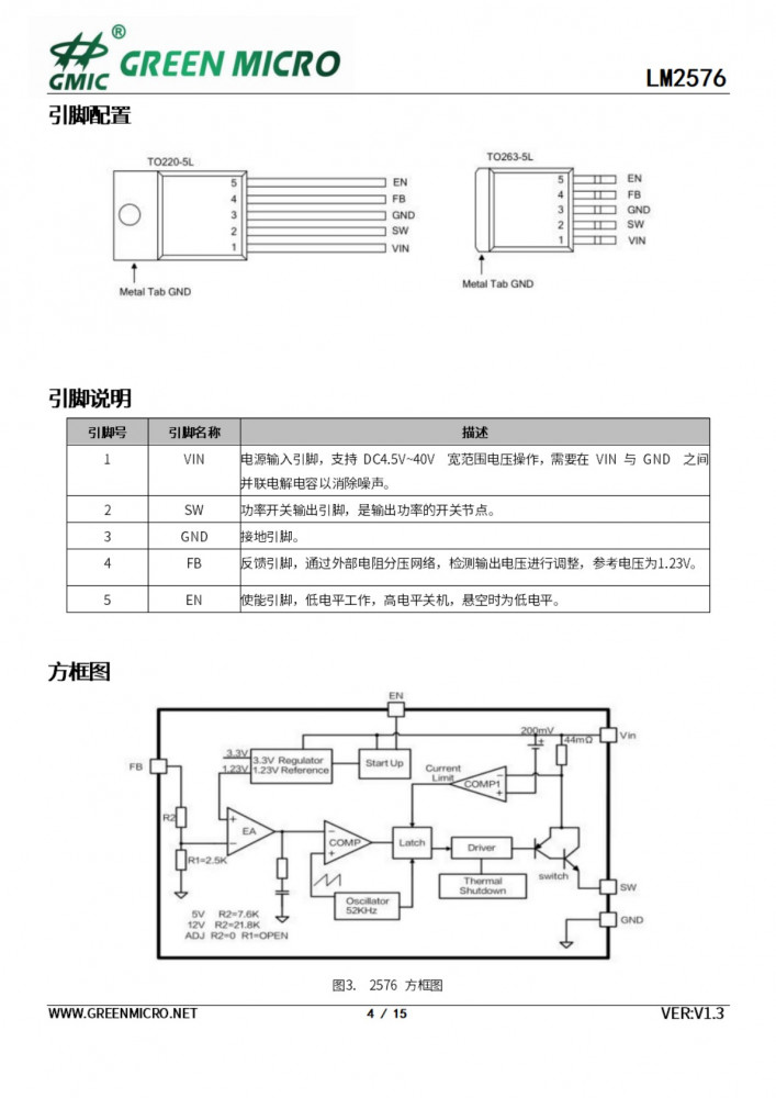 LM2576 datasheet page 4