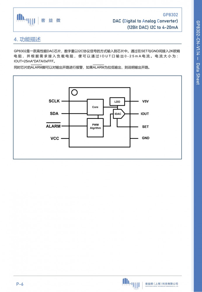 GP8302-TC50-EW datasheet page 6