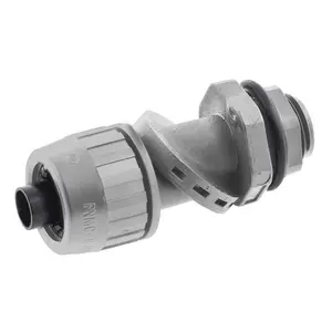 Kellems Wire Management, Liquidtight System, SwivelLok® Multi-Position Male Liquid Tight Connector, 1/2