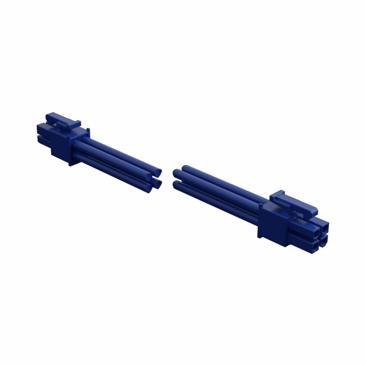 Mini-Fit Versa Color-to-Mini-Fit Versa Color Off-the-Shelf (OTS) Cable Assembly, 4.20mm Pitch, Dual Row, 300.00mm Length, 4 Circuits, Blue for sale