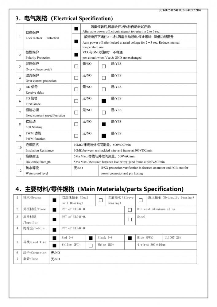 JC6025B24HC2 approval sheet page 3