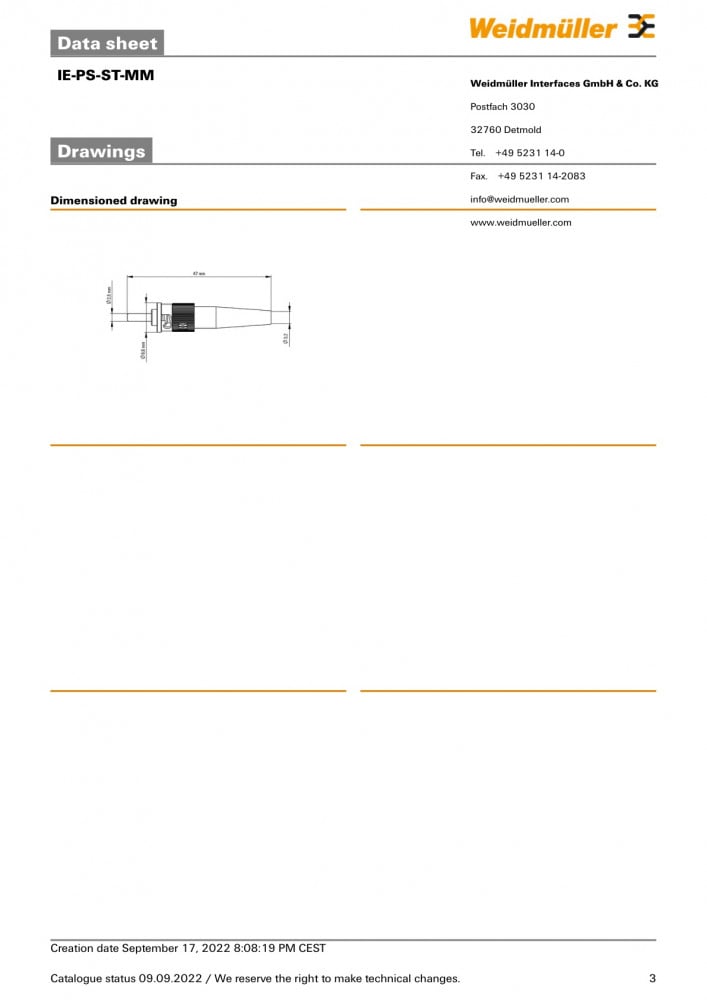WEIDMULLER IE-PS-ST-MM document page 3