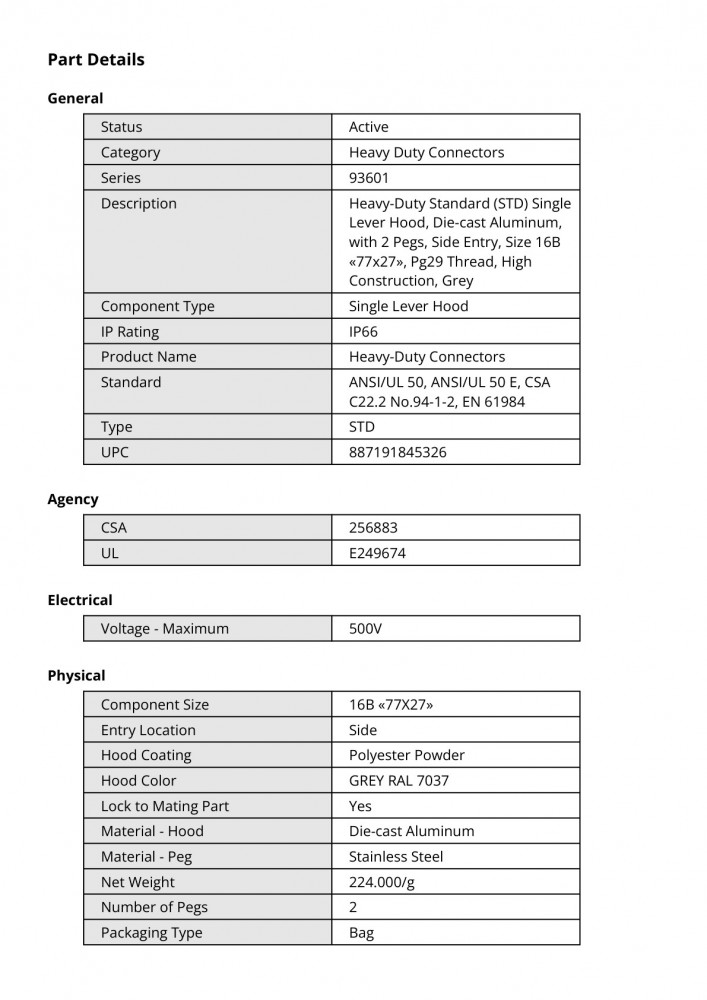 MOLEX 936012734 product document, page 2