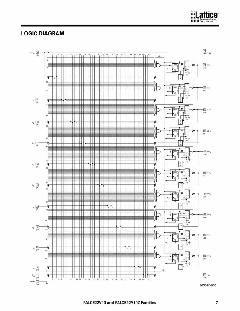 PALCE22V10 datasheet page 7