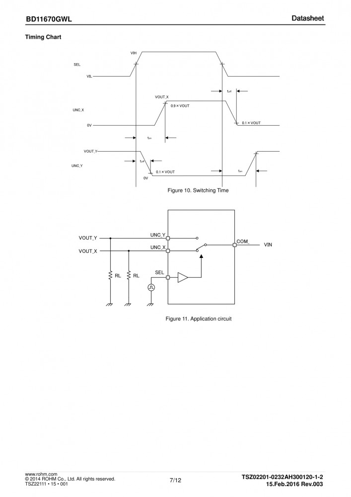 BD11670GWL-E2 datasheet page 7
