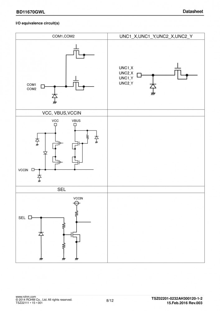 BD11670GWL-E2 datasheet page 8