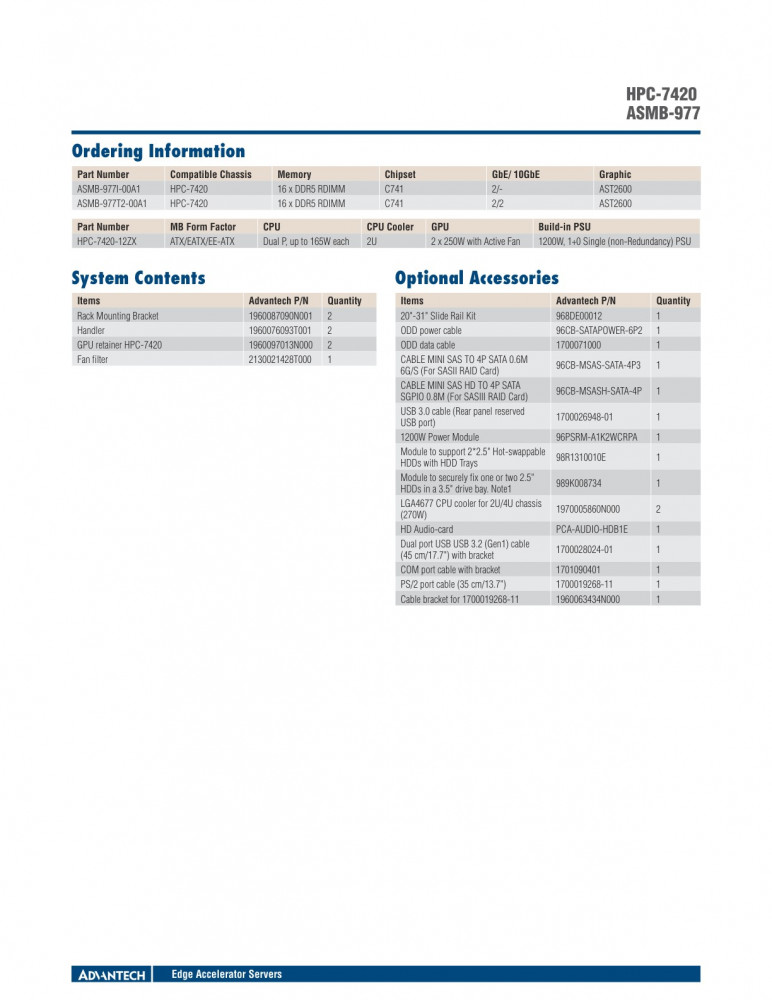 HPC-7420 ASMB-977 product document page 3