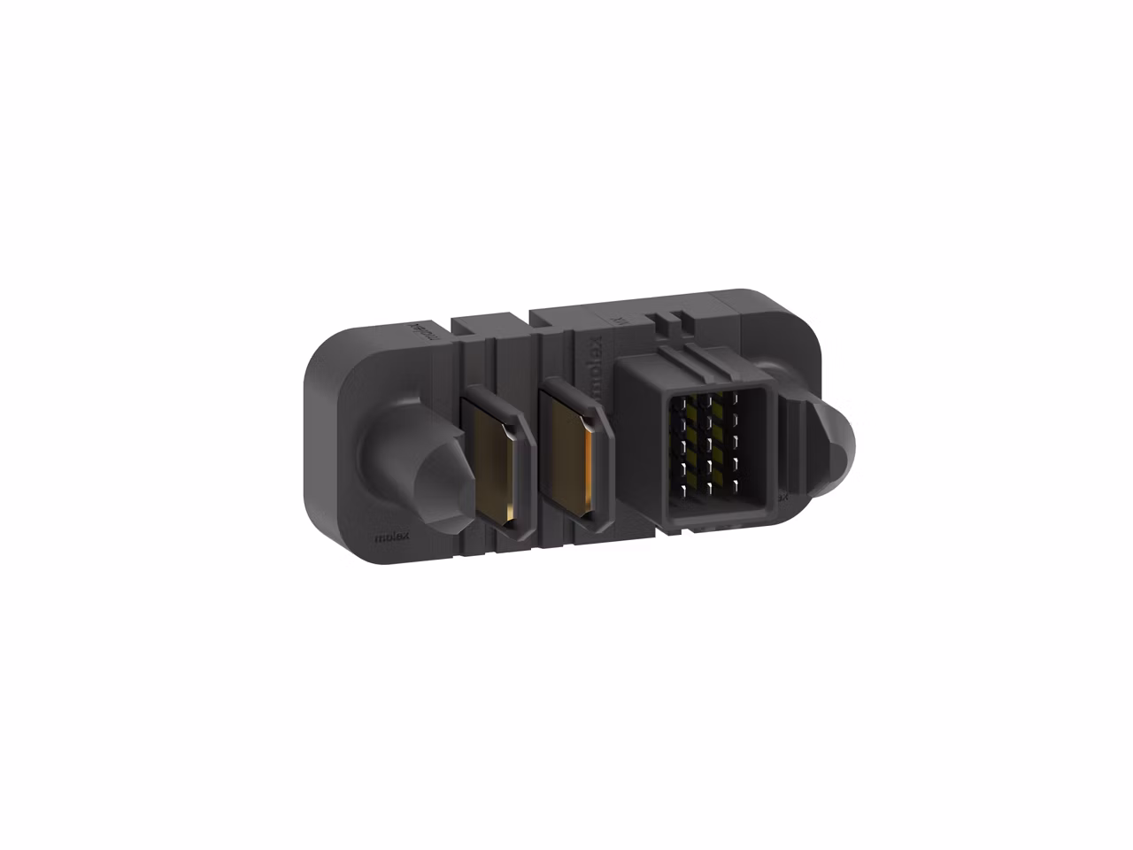 EXTreme Ten60Power Board-to-Board Vertical Plug Assembly with Guide Pins, 30 Signal Circuits