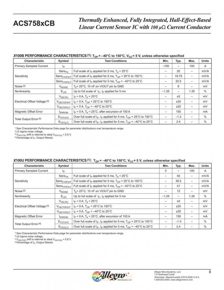 ACS758 datasheet page 9