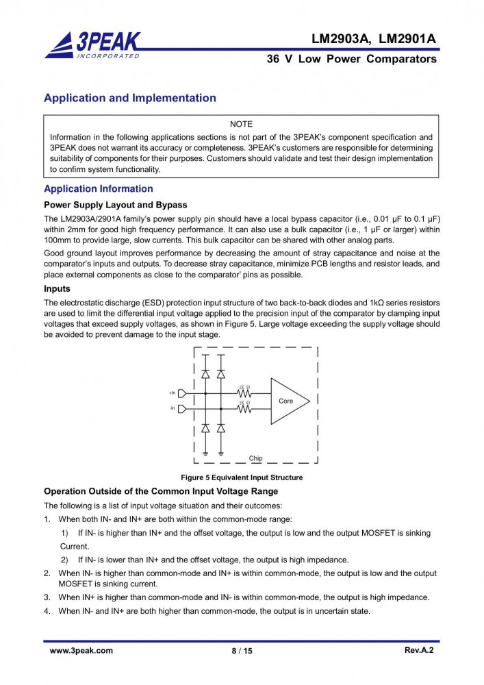 LM2903A datasheet page 8