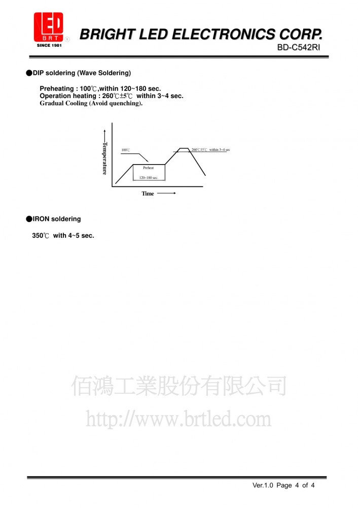 BD-C542RI technical document page 4