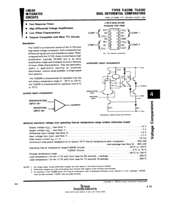 Rochester Electronics TL820MJ/B for sale