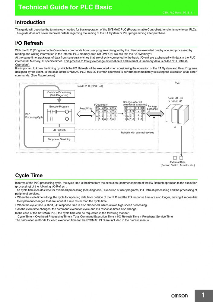 Technical document page 1