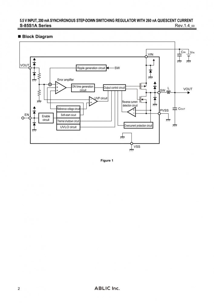 S-85S1A datasheet page 2