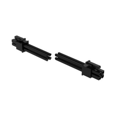 Mini-Fit Versa-to-Mini-Fit Versa Off-the-Shelf (OTS) Cable Assembly, 4.20mm Pitch, Dual Row, 600.00mm Length, 4 Circuits, Black for sale