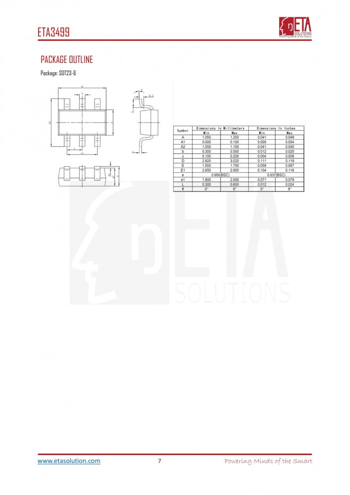 ETA3499S2G datasheet page 7