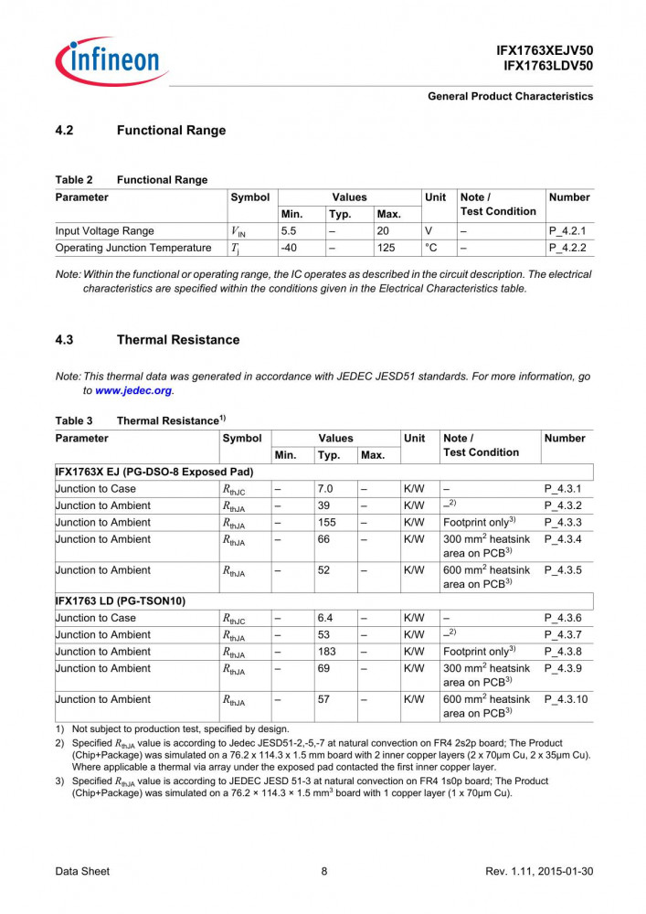 IFX1763LD V50 datasheet page 8