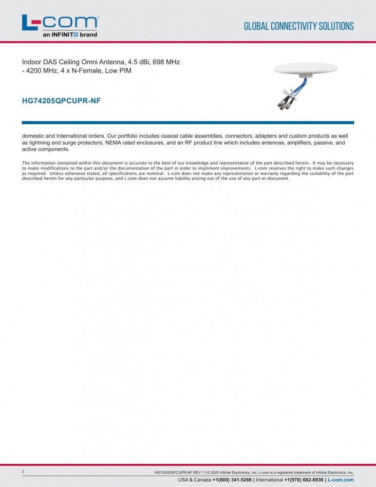 HG74205QPCUPR-NF datasheet page 3