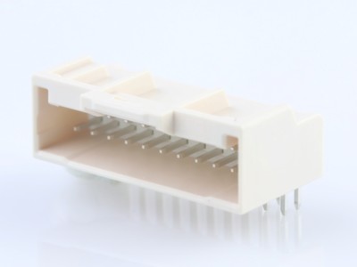 2.00mm Pitch, iGrid PCB Header, Dual Row, Right-Angle, Through Hole, Matte Tin (Sn) Plating, Positive Lock, 22 Circuits, Tray, 3.20mm PC Tail Length, Natural for sale