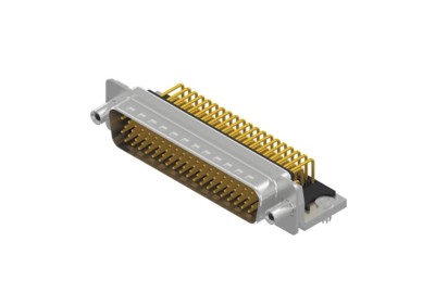D-SUB High Density • 78-pos. • Plug • Solder pin angled • Metal bracket • Quality class 3 • UNC 4-40 for sale