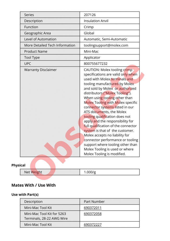 Product document page 2