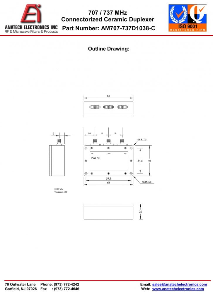 AM806-847D1073-C datasheet page 2