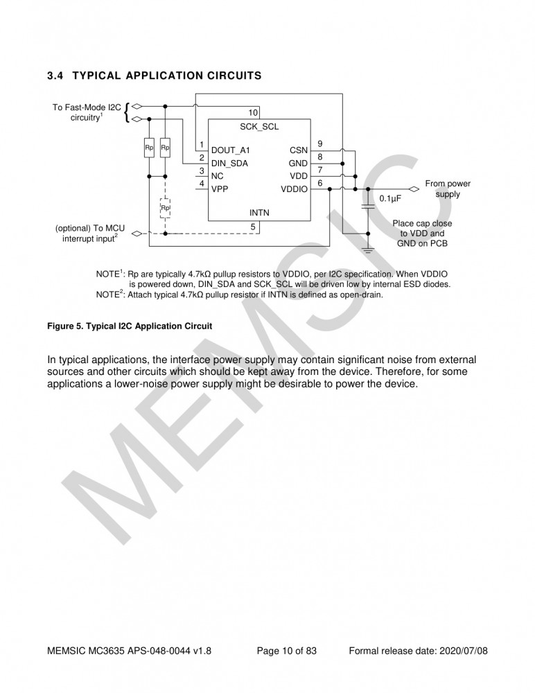 MC3635 datasheet page 10