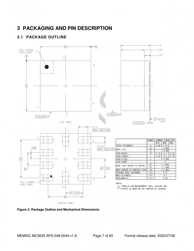 MC3635 datasheet page 7