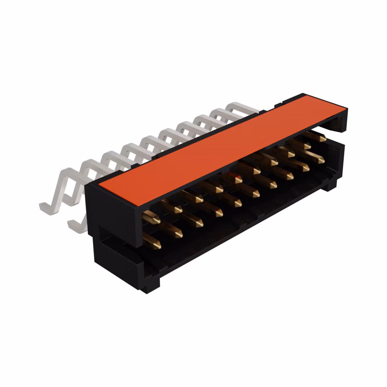 8.26mm Pitch Beau PCB Terminal Strip, without Mounting Ends, 10 Circuits, with Screw Clamp Washer