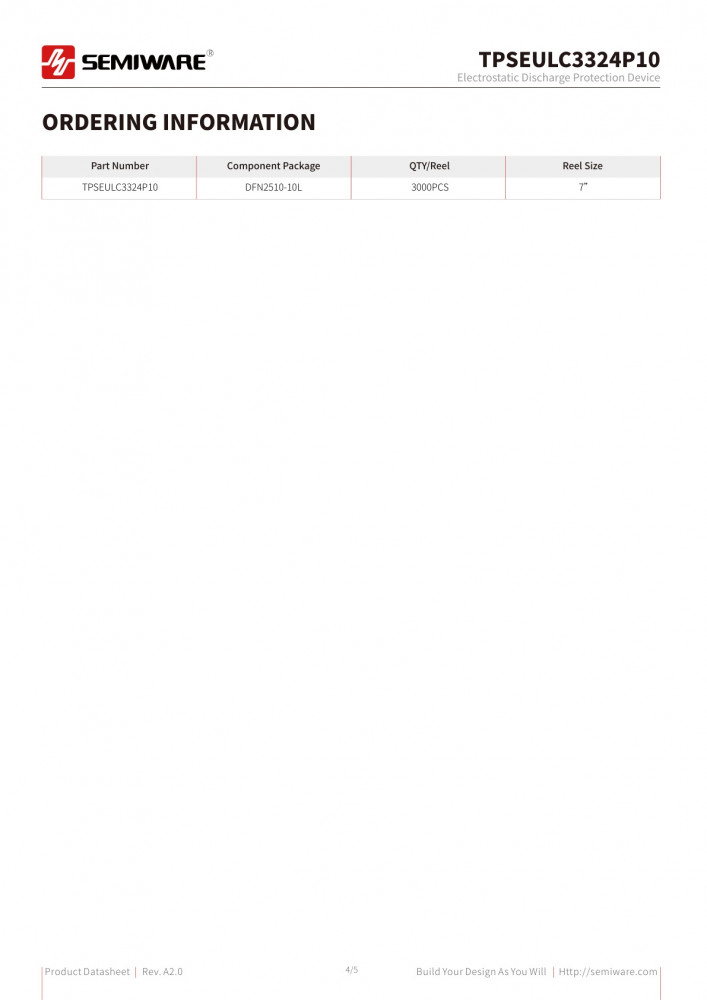 TPSEULC3324P10 product documentation page 4