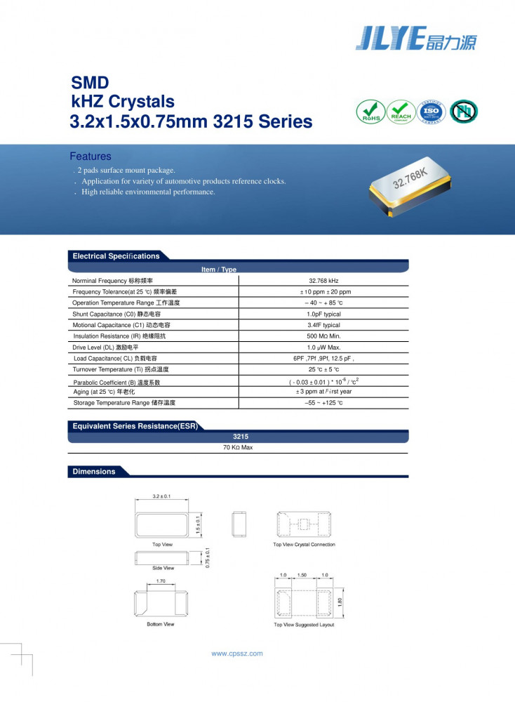 JLYE Y321532768KDCCX technical document