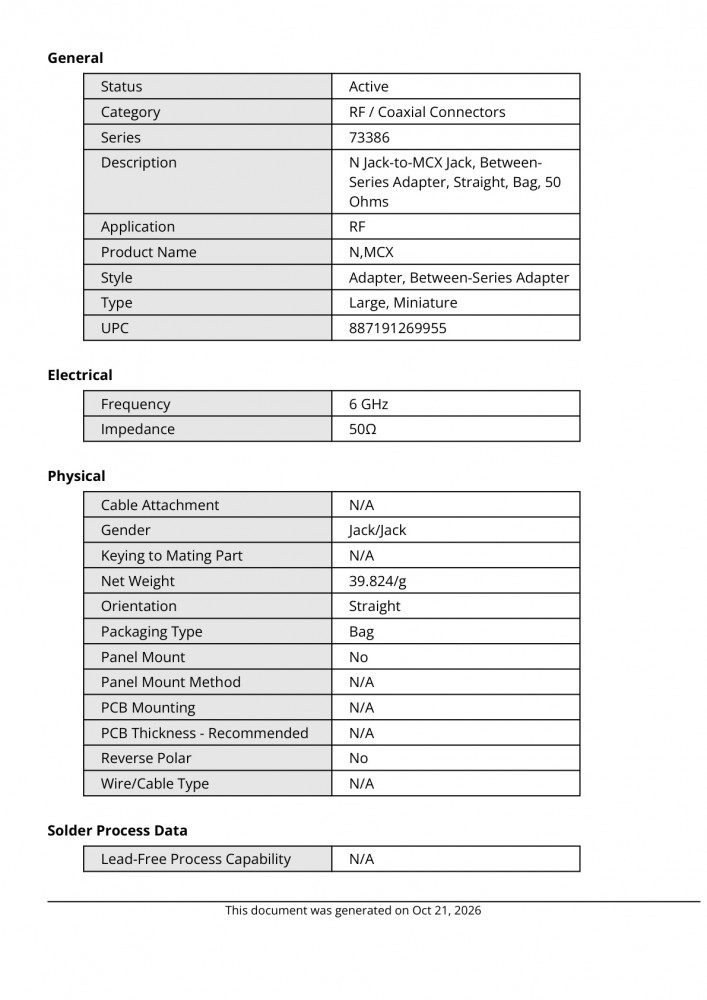 733861640 product document image, page 2