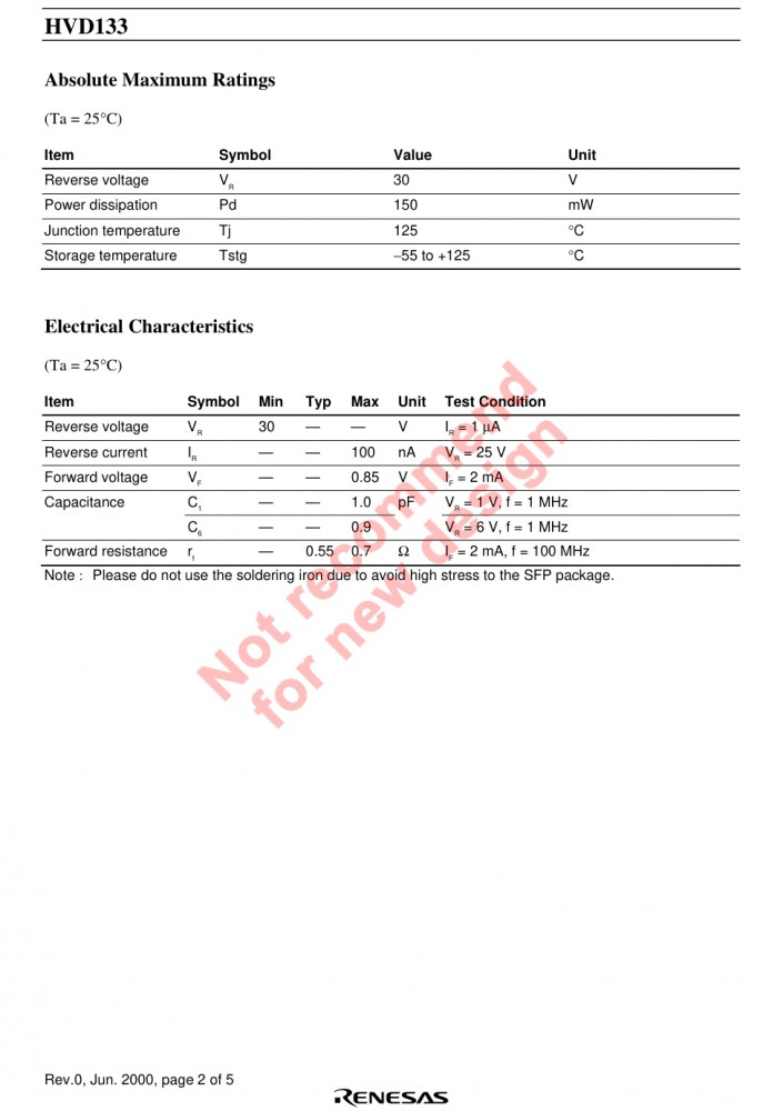 HVD133KRF-E datasheet page 6