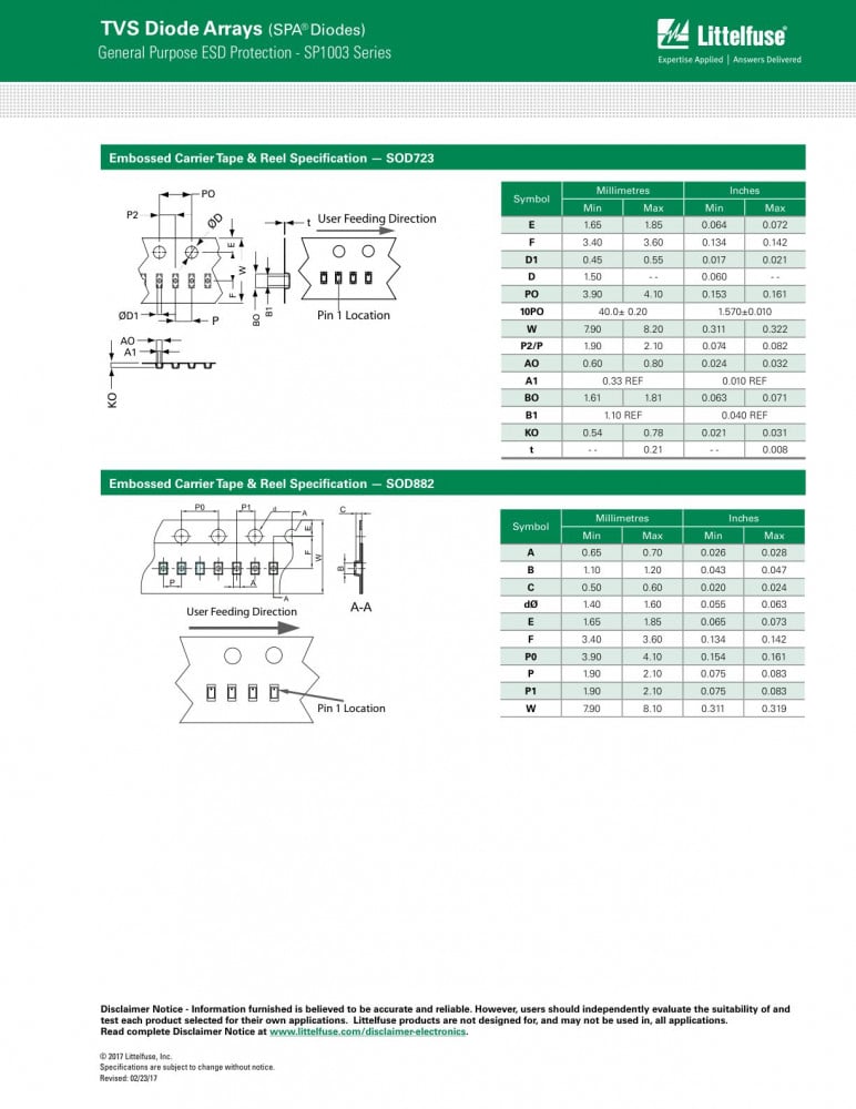SP1003-01DTG datasheet page 5