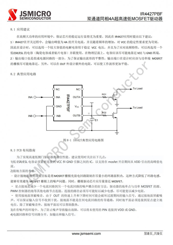 IR4427PBF-JSM datasheet page 8