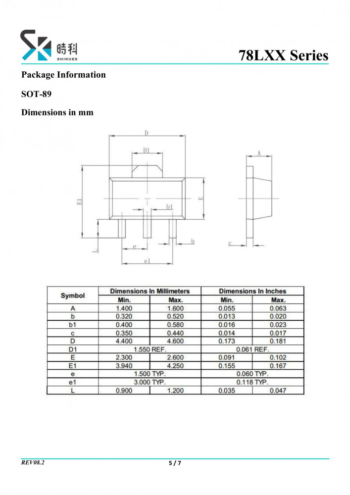 78L05 datasheet page 5
