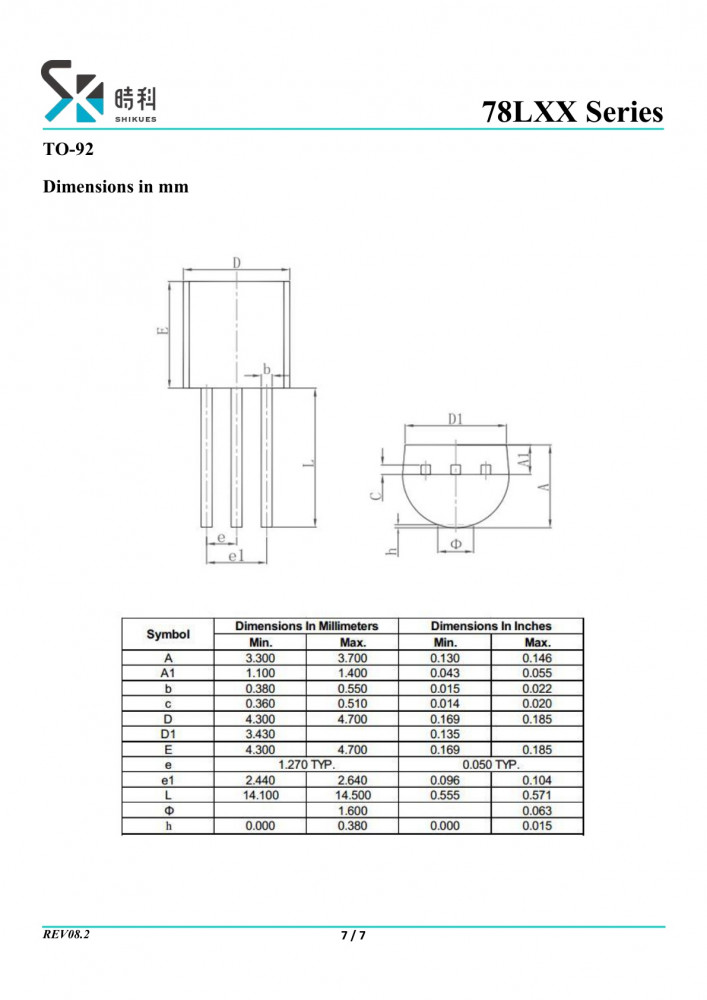 78L05 datasheet page 7