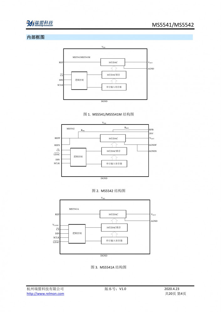 MS5541 datasheet page 4
