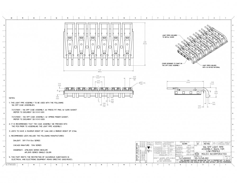 0747480002 product drawing, page 6