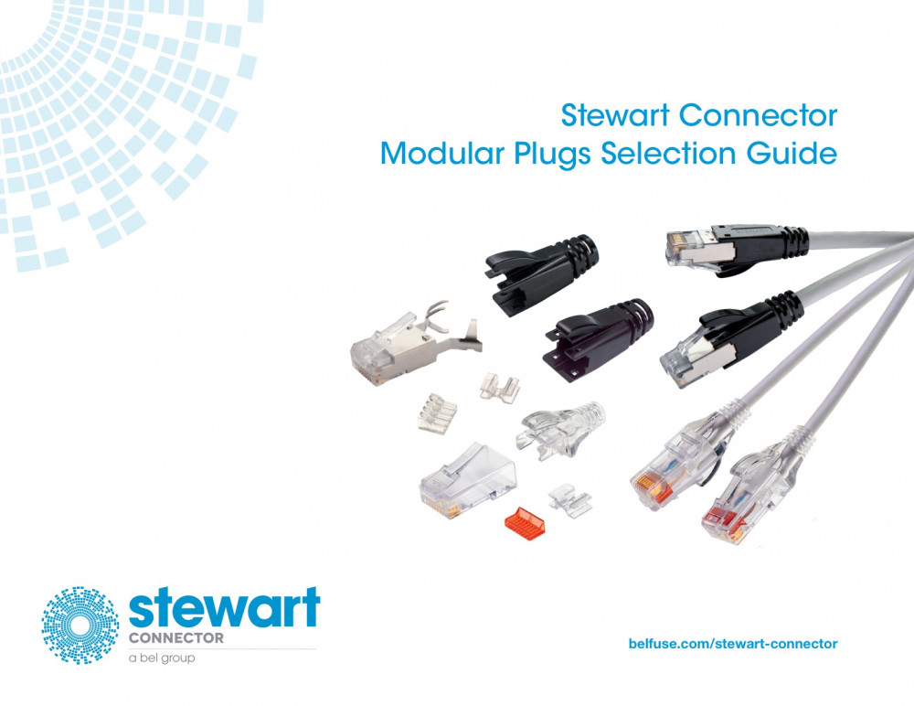 Stewart Connector modular plugs selection guide page 1