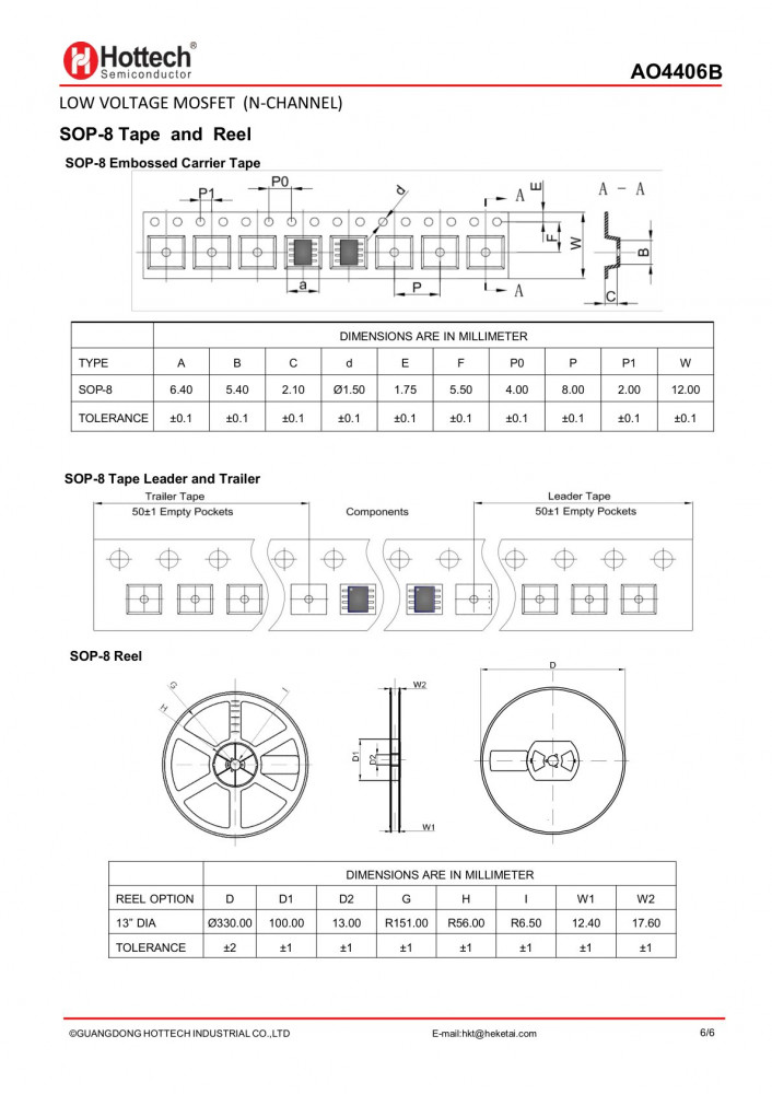 AO4406B datasheet page 6