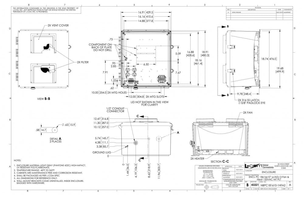 NBPC181610-1HFA2 technical document page