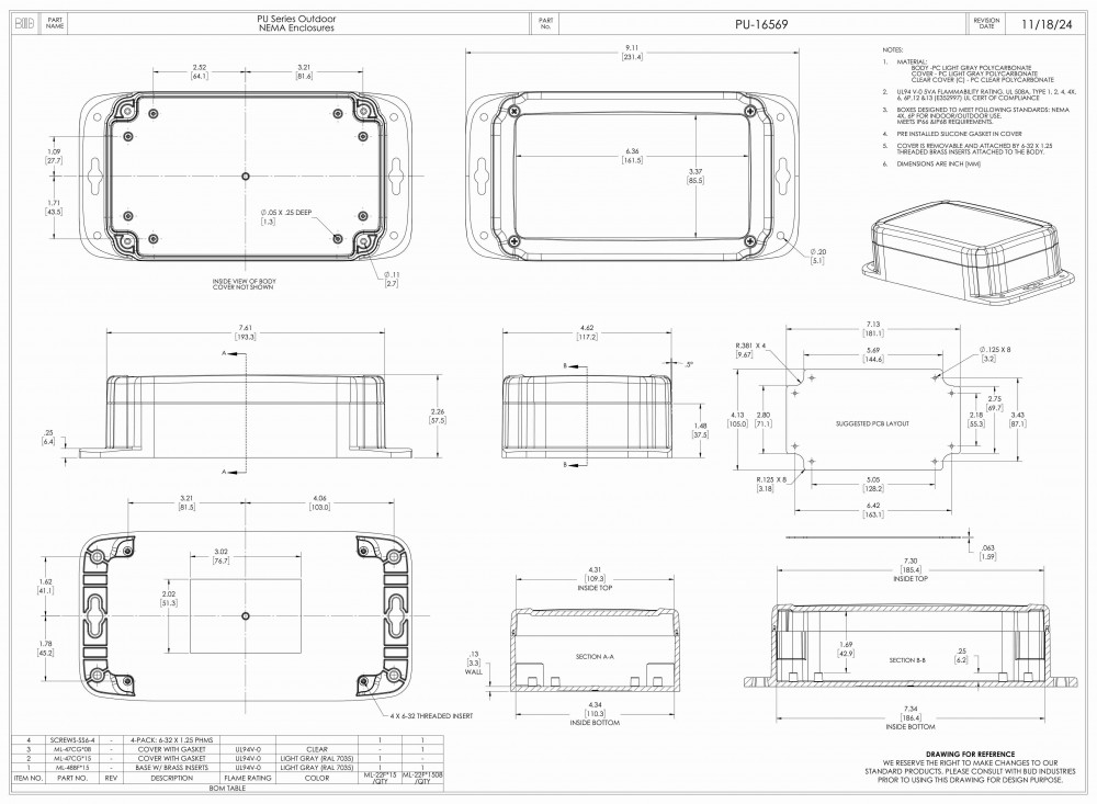 PU-16569 reference drawing image
