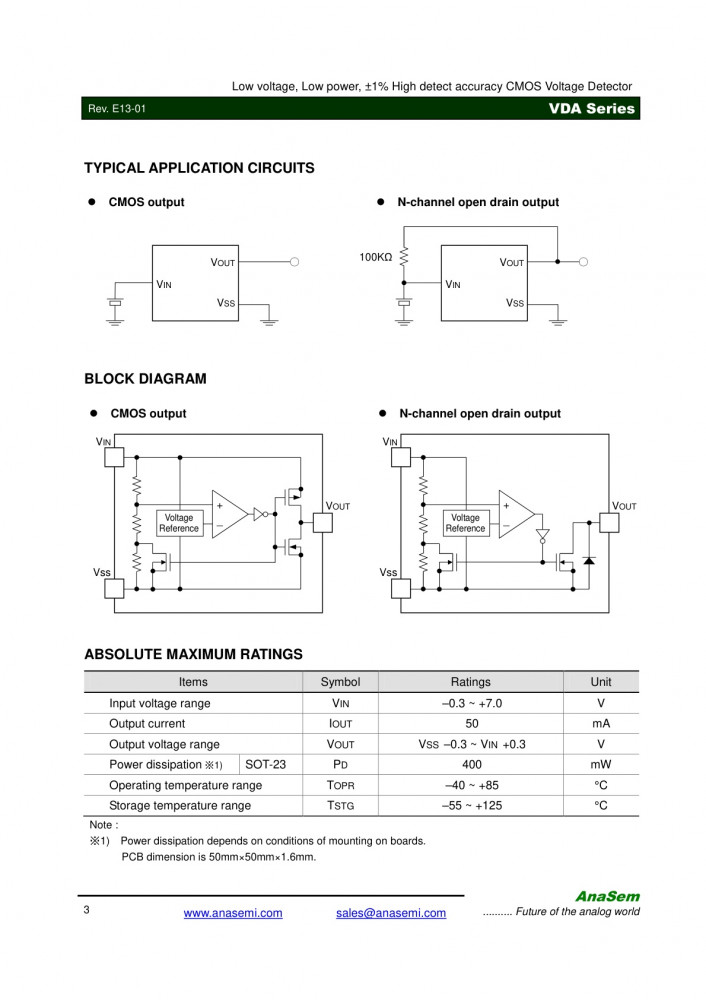 AnaSem VDA5510CTA datasheet page 4